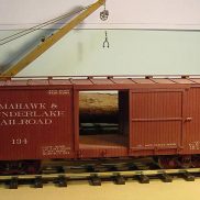 Custom Model Train Waterslide Decals - Bedlam Creations