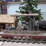Custom Model Train Waterslide Decals - Bedlam Creations
