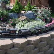 Custom Model Train Waterslide Decals - Bedlam Creations