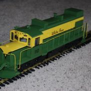 Custom Model Train Waterslide Decals - Bedlam Creations