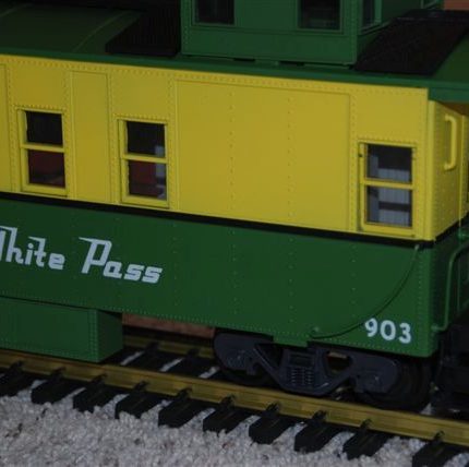 Custom Model Train Waterslide Decals - Bedlam Creations